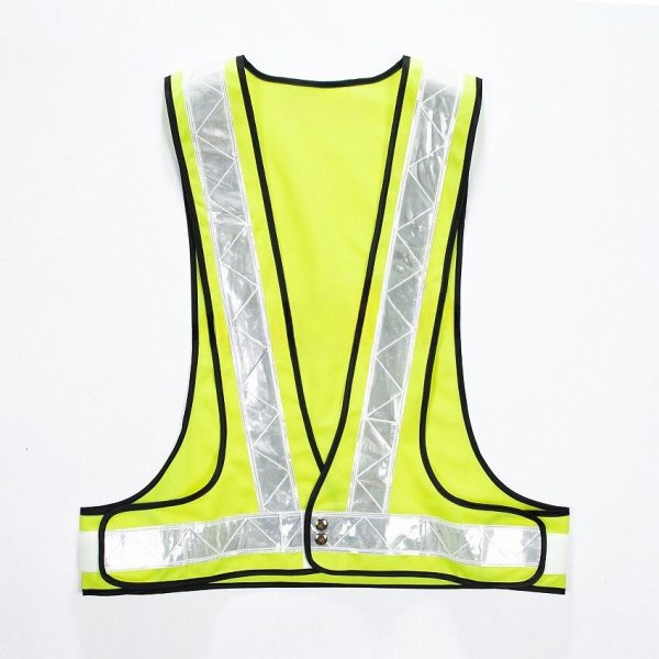 Safety Vest V Series Lime Green - Shieldwise Solution