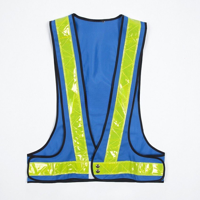 Safety Vest V Series Sky Blue - Shieldwise Solution