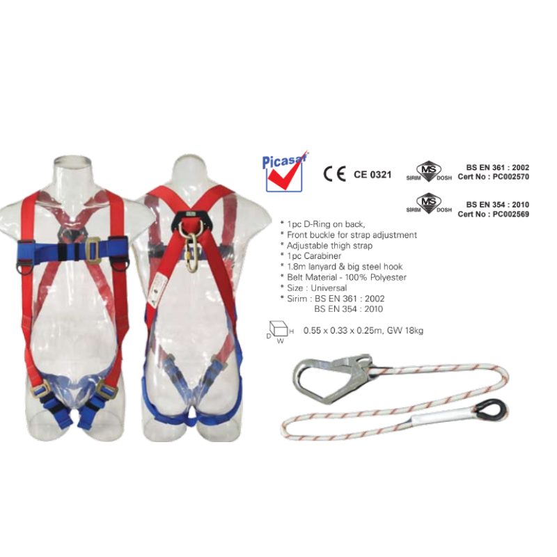 PCSF 980213 Safety Harness - Shieldwise Solution