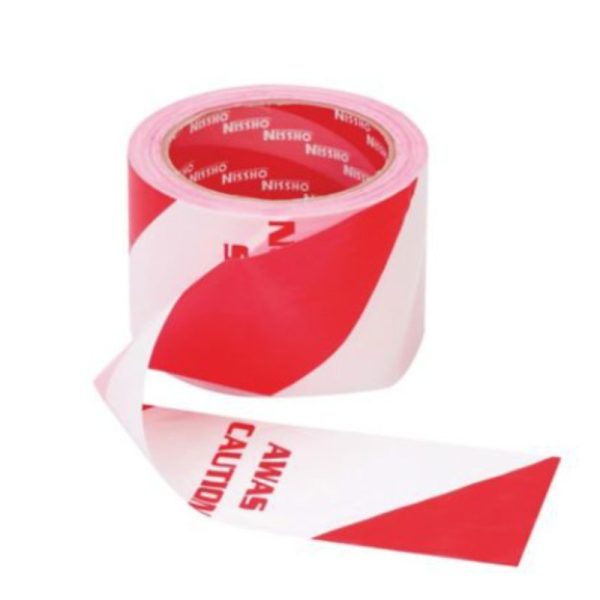 Safety Red/white Tape (Caution Tape) - Shieldwise Solution