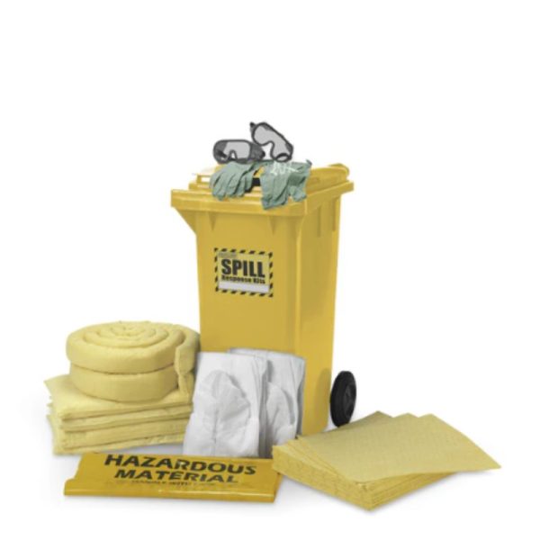 120 litre Dispenser Spill Kit Cart - Chemical Only - Shieldwise Solution