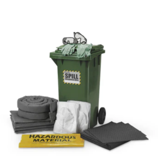 120 litre Dispenser Spill Kit Cart - Universal - Shieldwise Solution